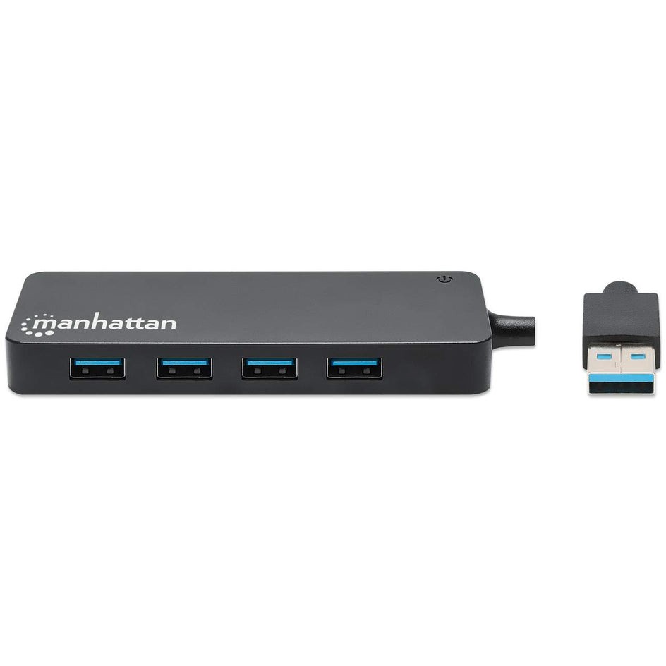 MANHATTAN 4-Port USB 3.2 Gen 1 Hub USB-A St./ 4x A-Buchse
